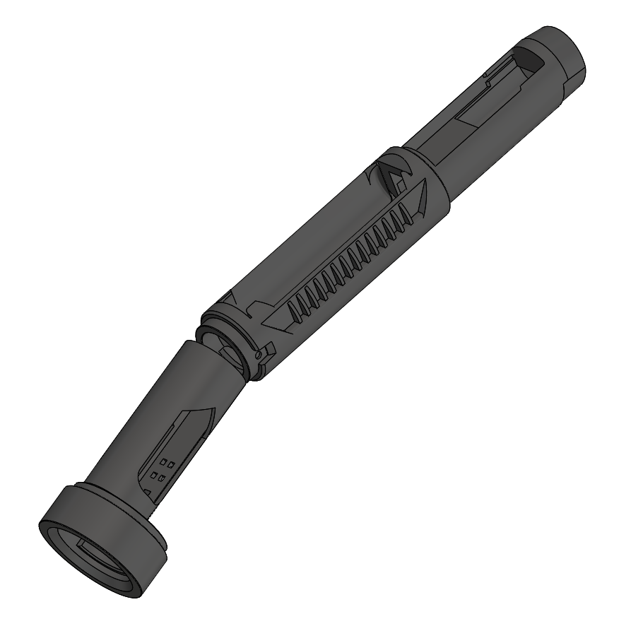 Saberbay The Turn Jedi Dooku Saber Chassis Diy Kit The Saber Armory