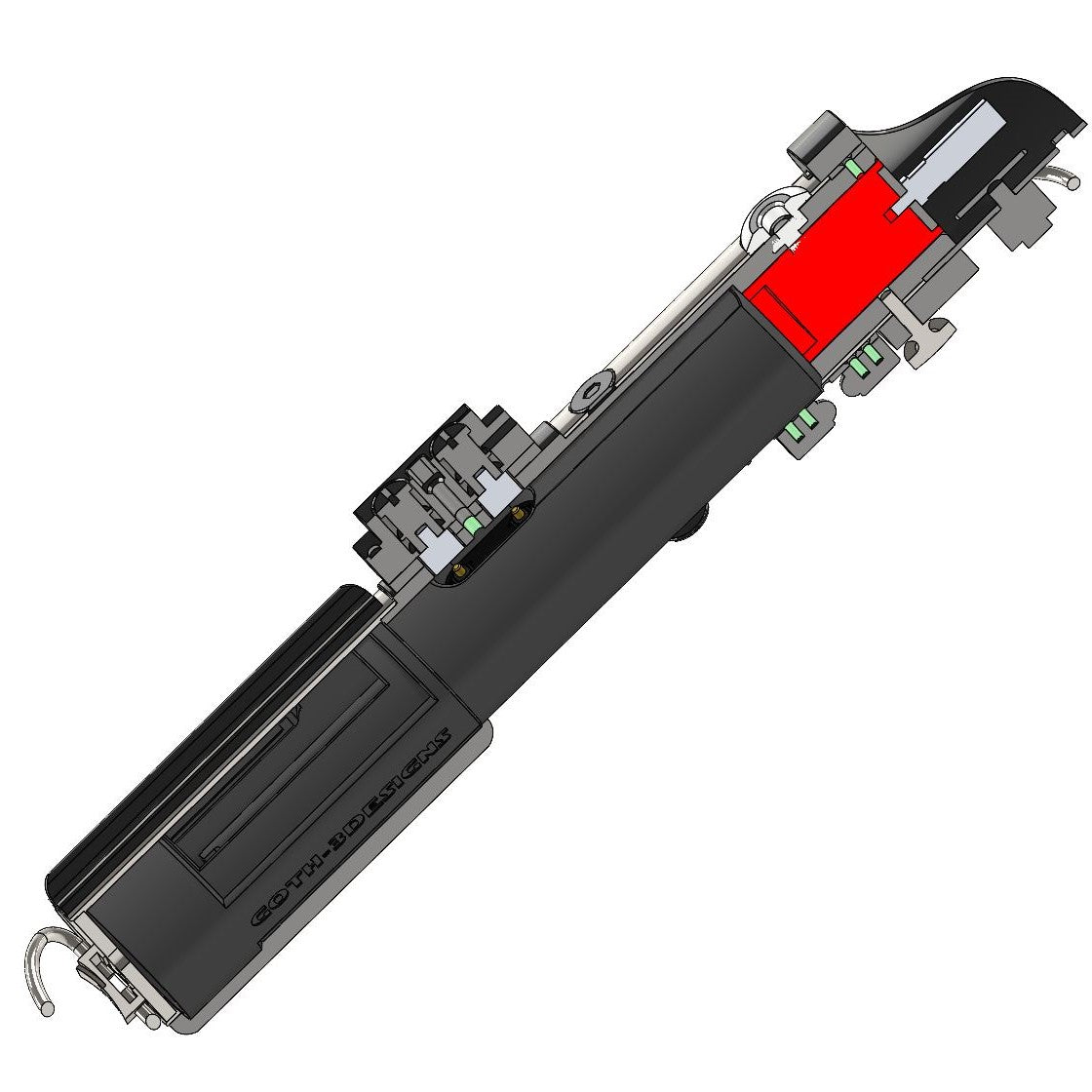 GOTH-3D KR Lord DV6/Korbanth DV6v3 ECO Chassis – The Saber Armory