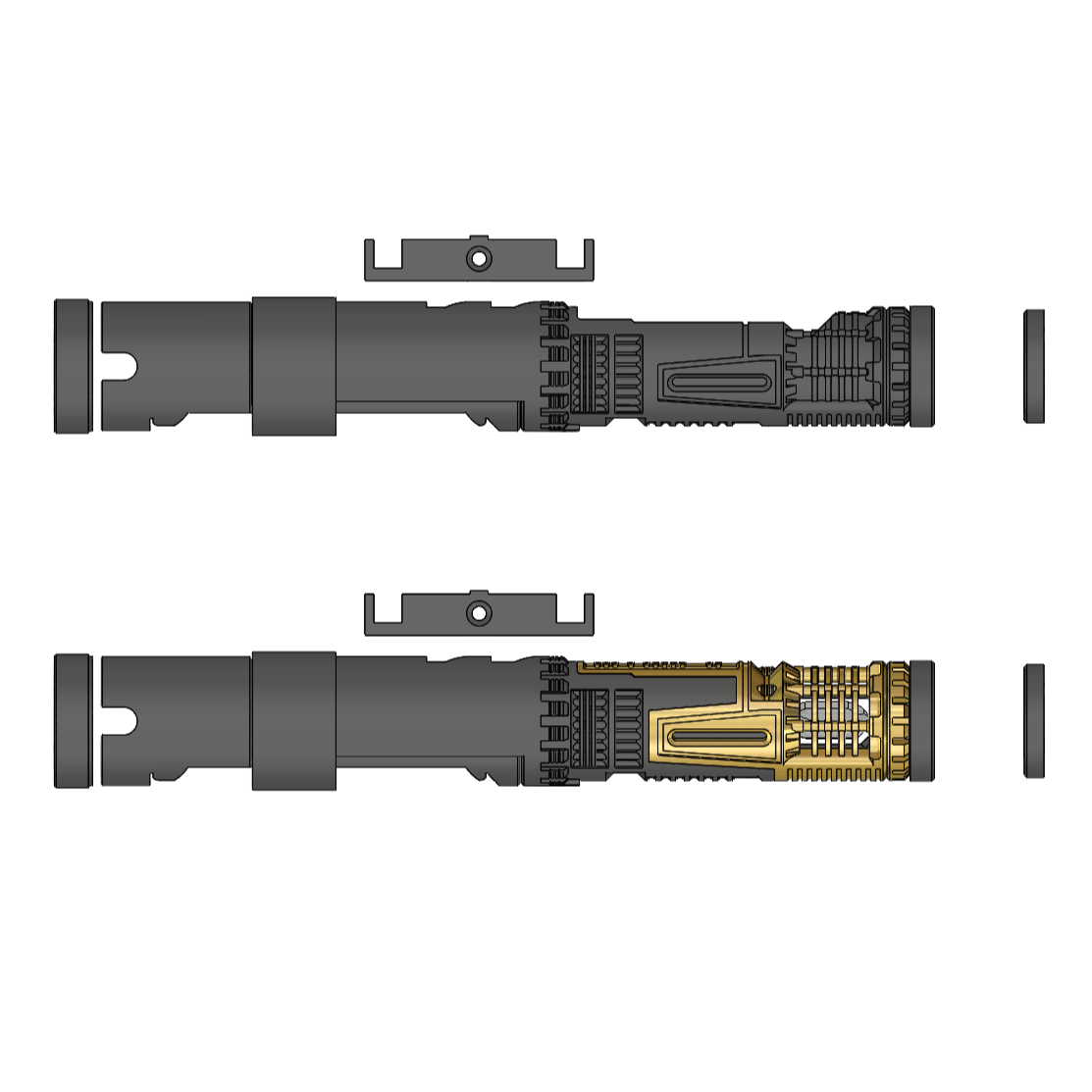 89Sabers Luke V2 Chassis DIY Kit (2023-2025) – The Saber Armory