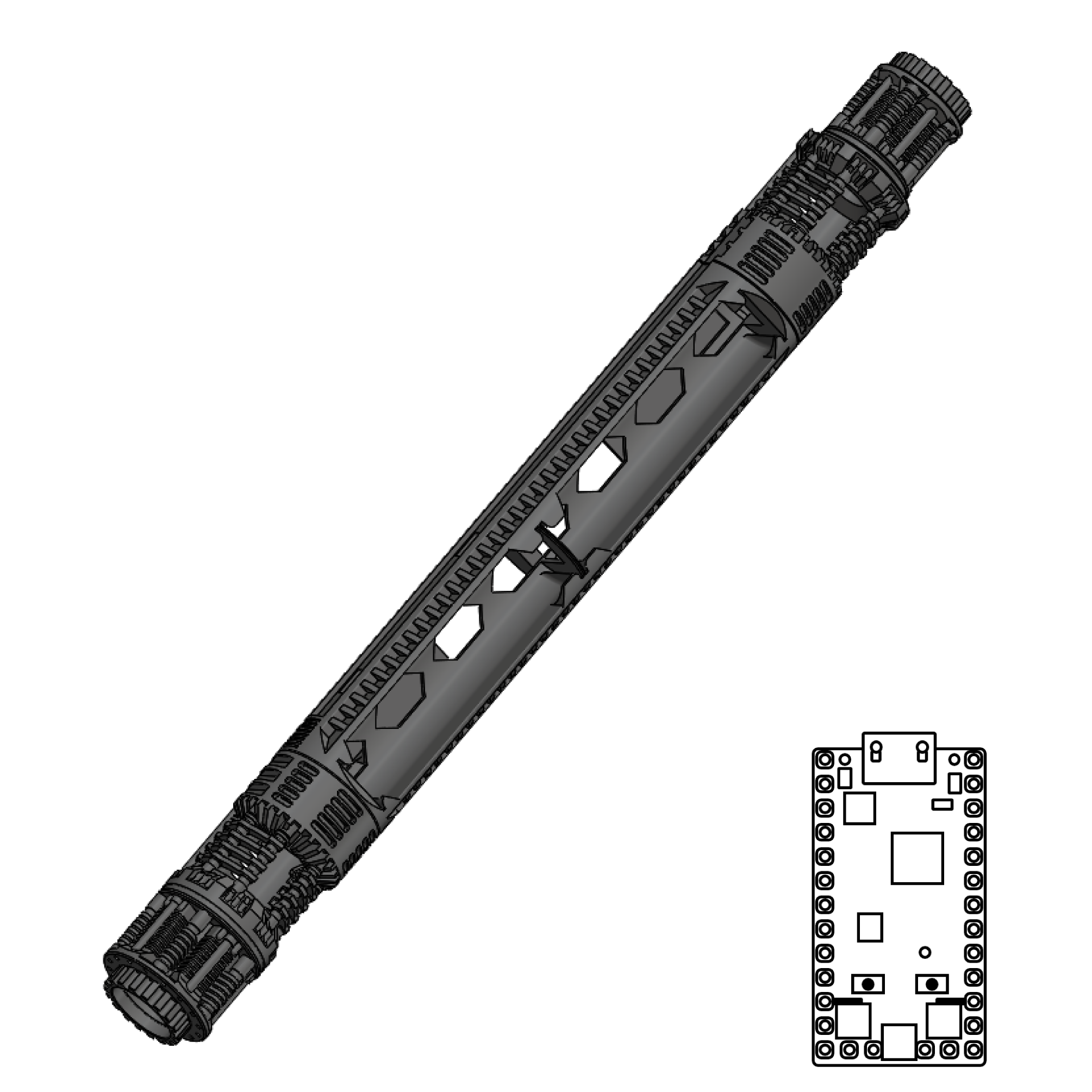 Crimson Lord Gen 2 Chassis DIY Kit – The Saber Armory