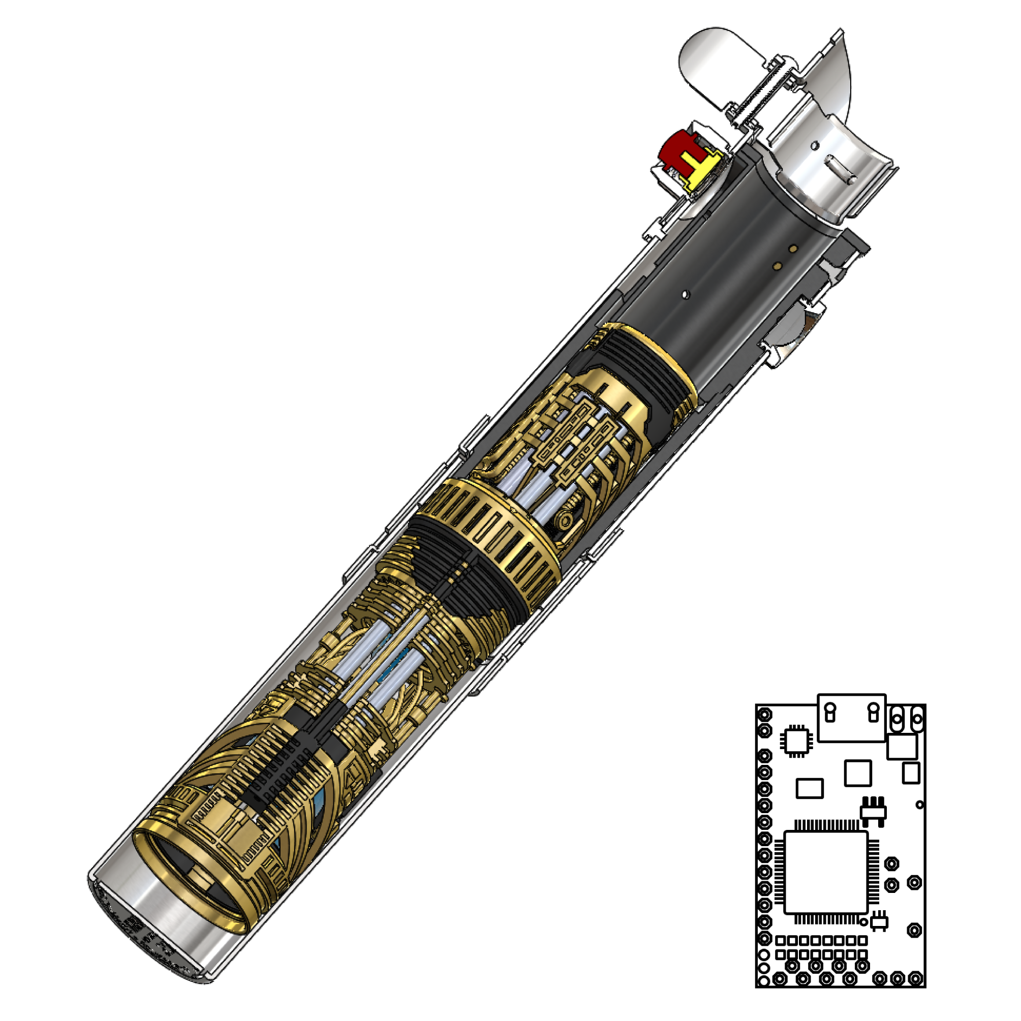 Graflex Saber Kit Chassis DIY Kit – The Saber Armory