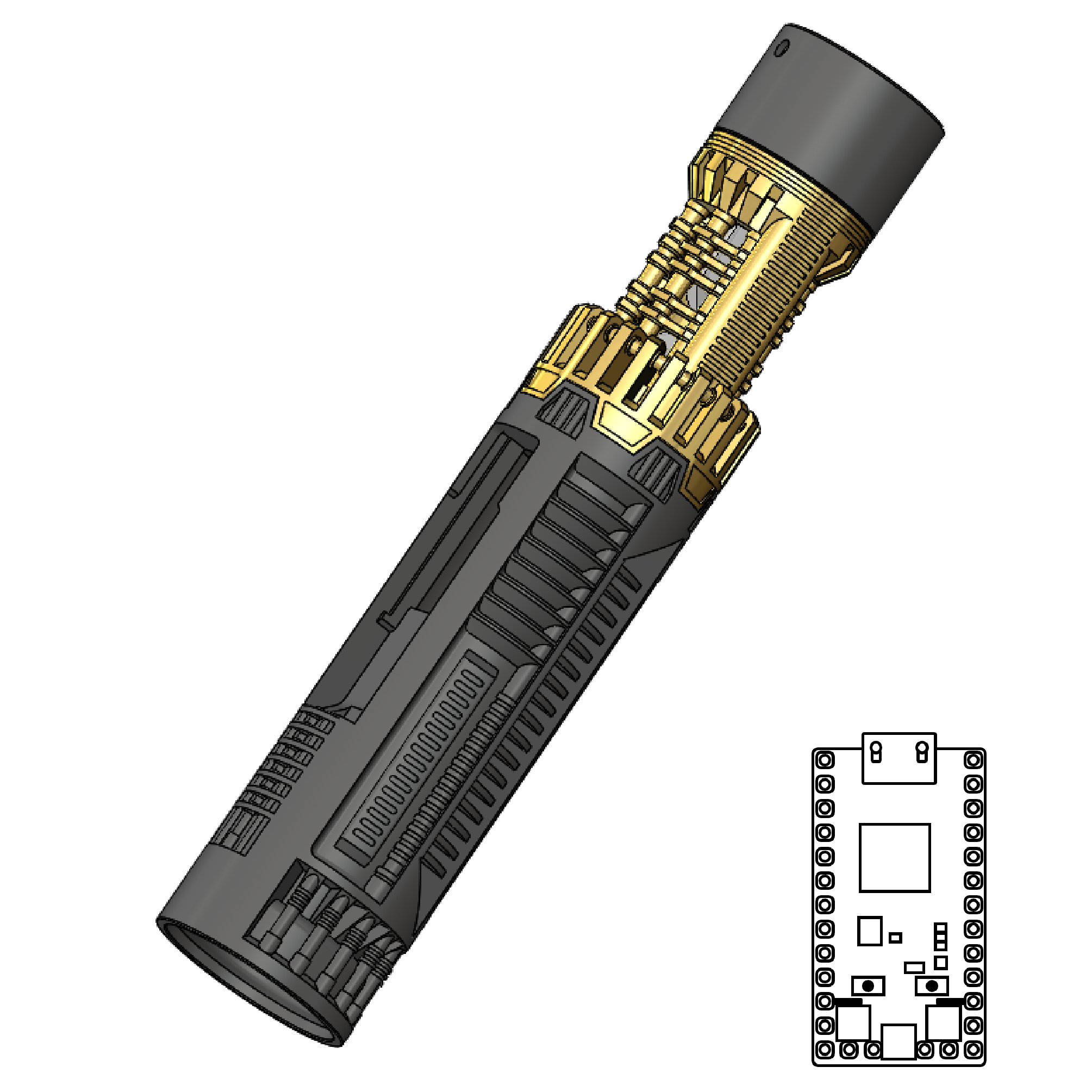 MPP FX Saber Chassis DIY Kit – The Saber Armory