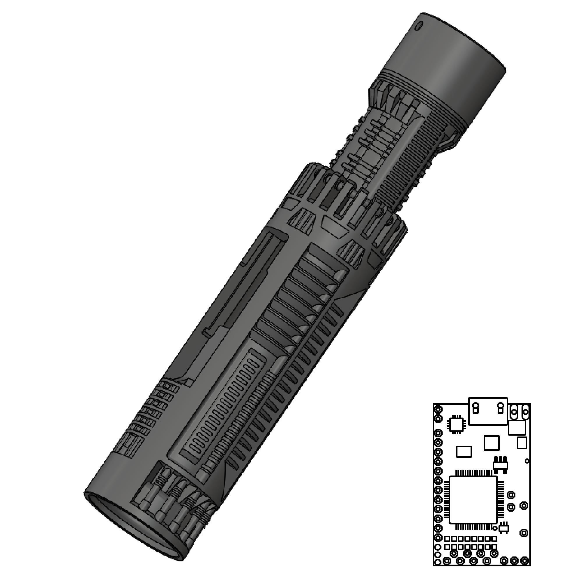 MPP FX Saber Chassis DIY Kit – The Saber Armory