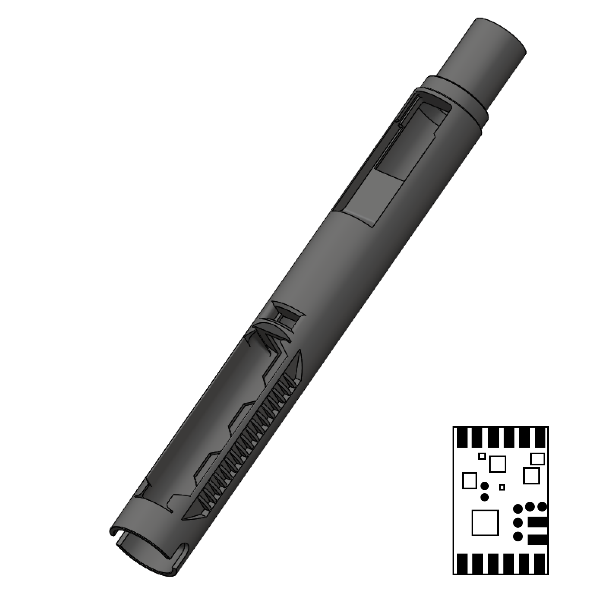 Saberbay '2 Is Best' Kelleran Beq Chassis DIY Kit – The Saber Armory