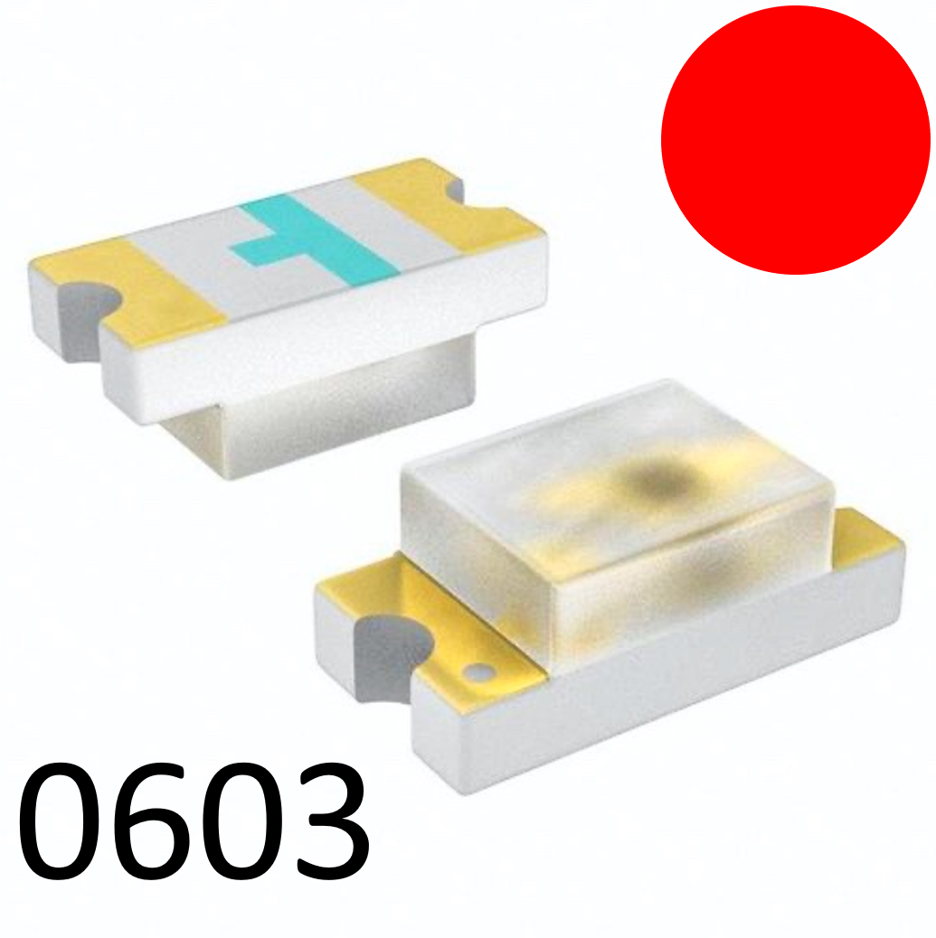 SMD 0603 Red LED – The Saber Armory