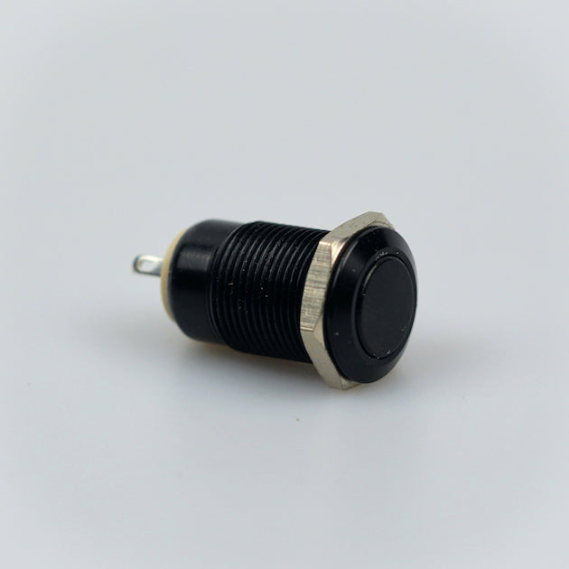 12mm Latching Switch - Black - Flat Top – The Saber Armory