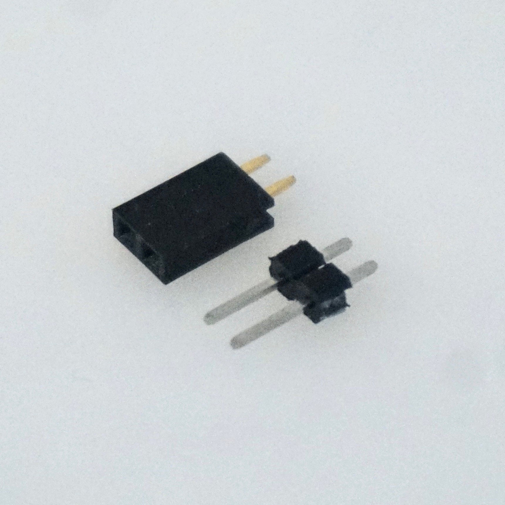 2 Pin PCB 2.54mm Header Connector Set – The Saber Armory