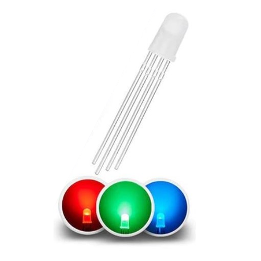 5mm Diffused RGB Common Cathode LED – The Saber Armory