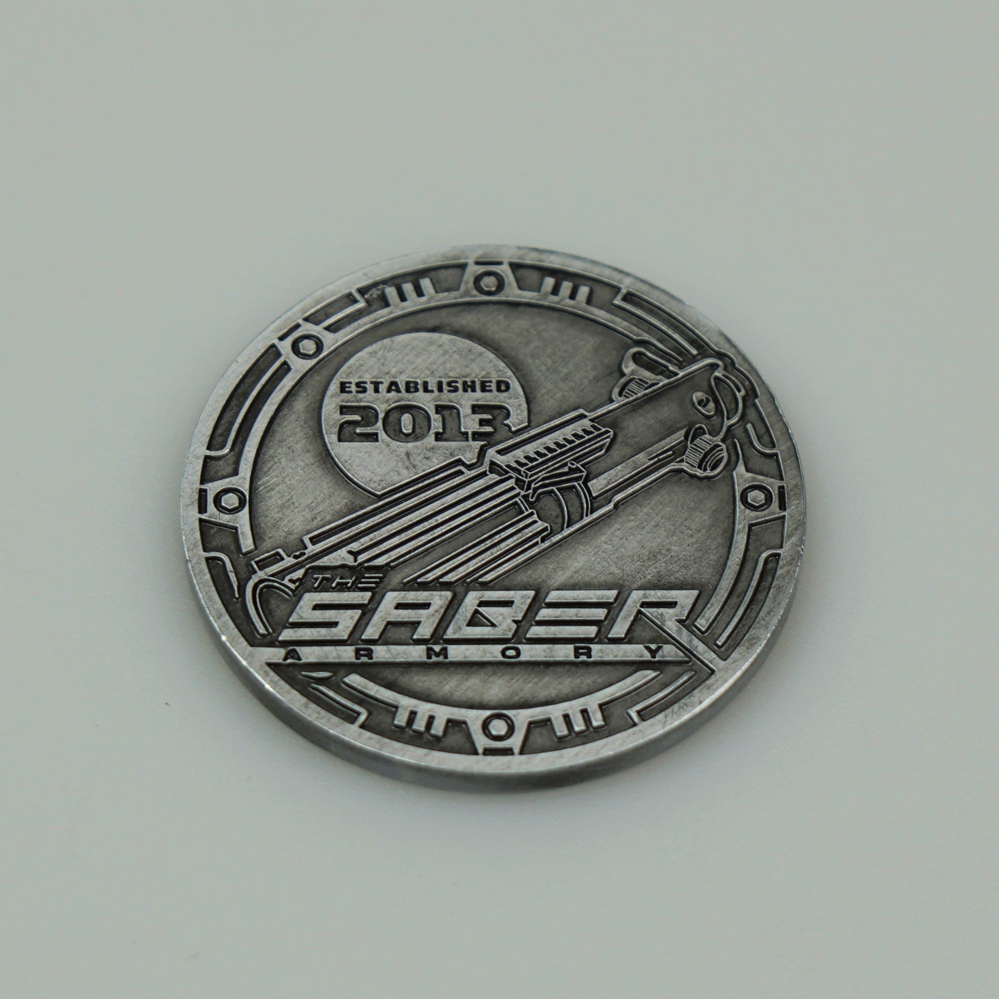 KR Sabers and The Saber Armory Challenge Coin