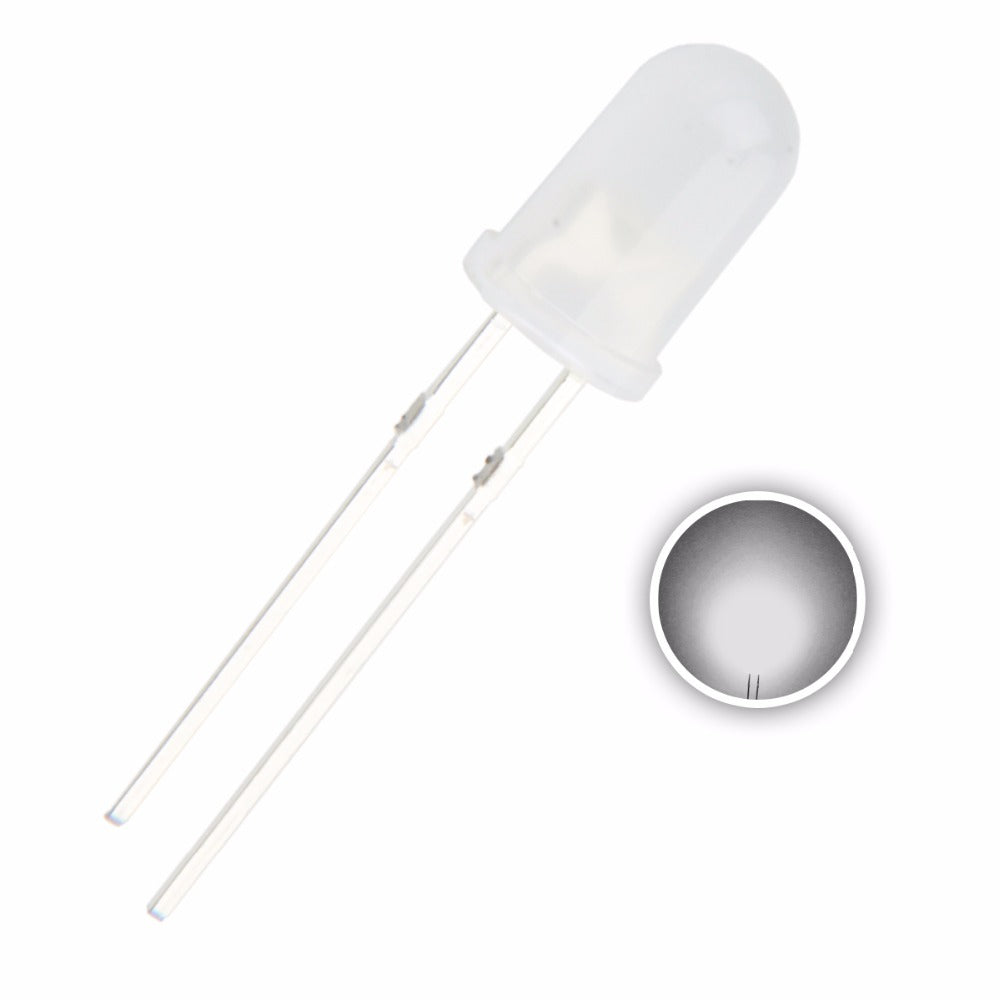 5mm Diffused White LED – The Saber Armory