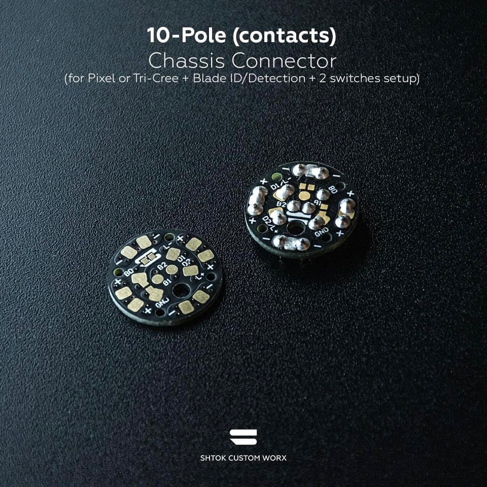 10-Pole Chassis PCB Connector Set – The Saber Armory