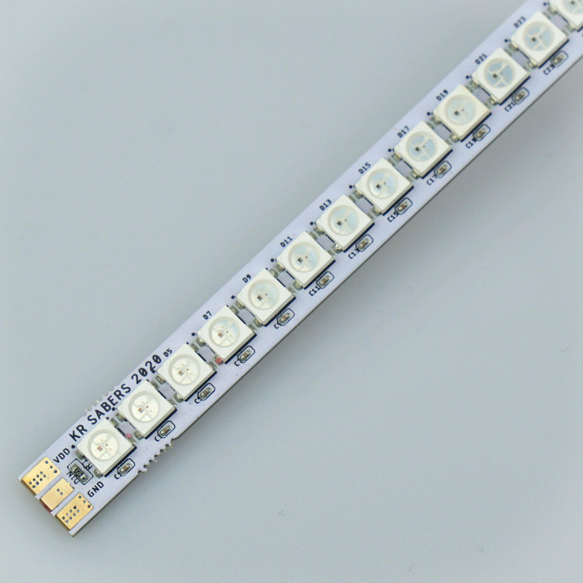 V1 KR 'Pixel Stick' Rigid 264 LED PCB Strip – The Saber Armory