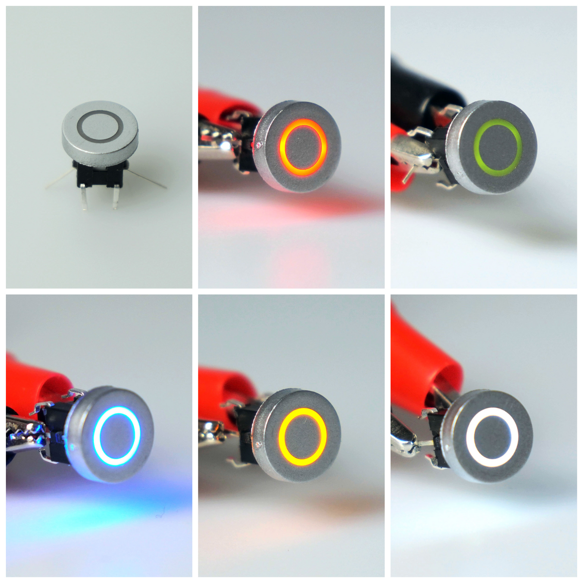 Integrated LED Tactile Push Button Switch & Cap Set – The Saber Armory