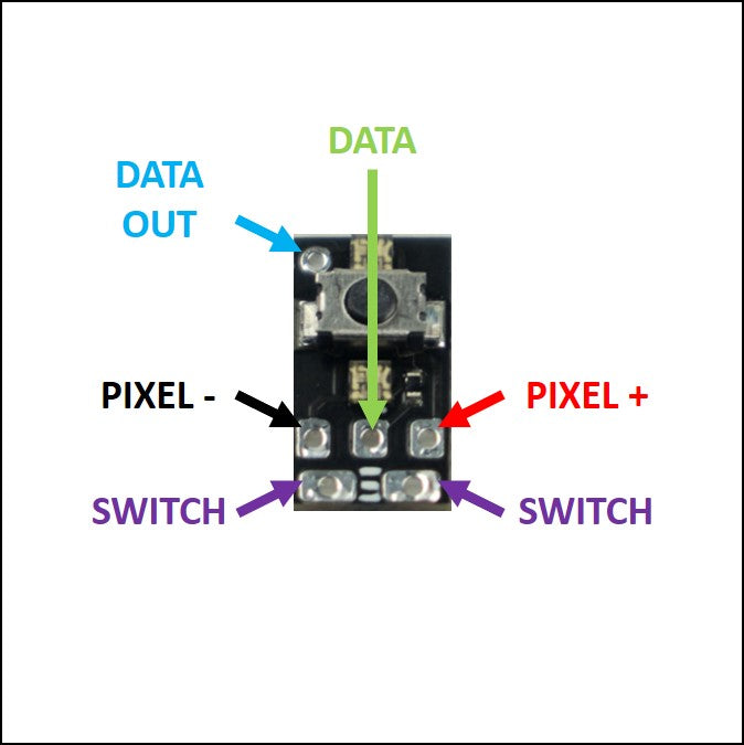 PXL NeoPixel Tactile Switch PCB – The Saber Armory
